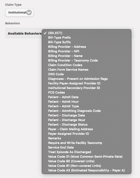 Claim Rule Overview and Ordering – Avea
