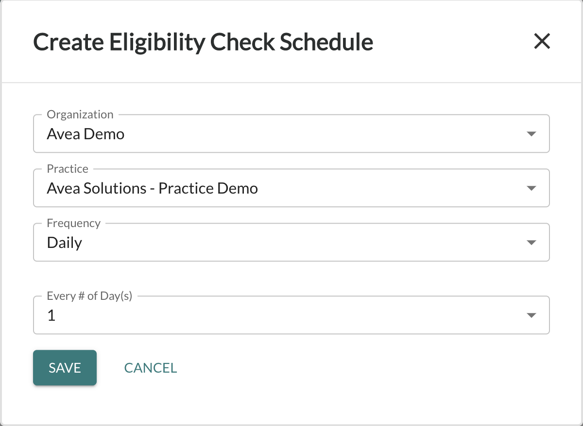 Batch Eligibility – RCM
