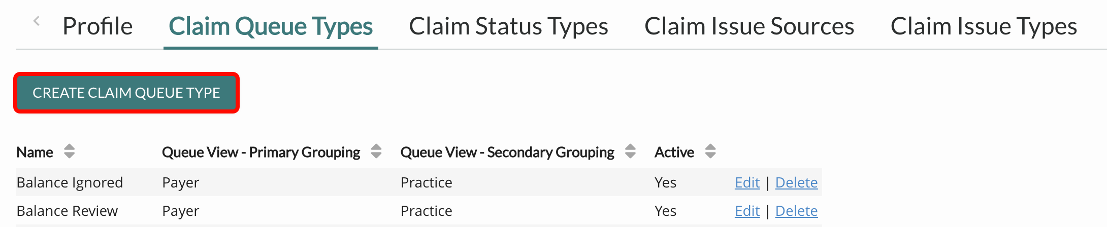 Claim Queues – Avea