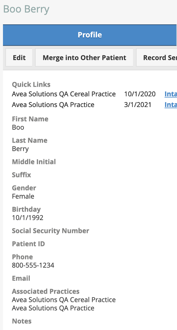 Box 10 - Patient Birth Date – RCM