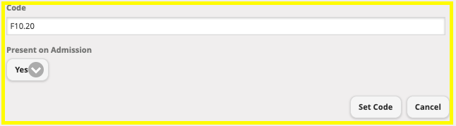Box 69 - Admitting Diagnosis Code – RCM