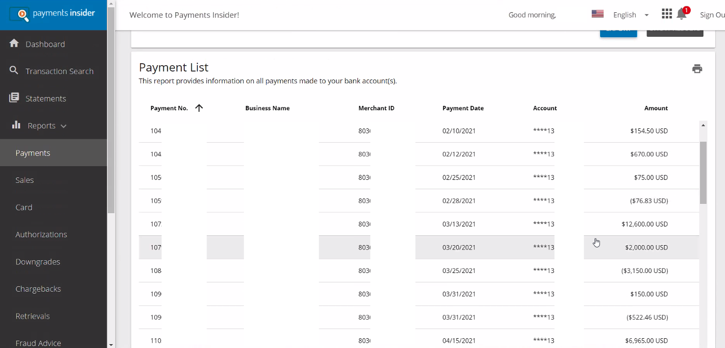 Payments Insider - Credit Card Reconciliation – RCM