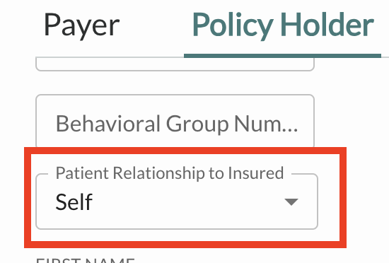 Box 6 - Patient Relationship to Insured – RCM