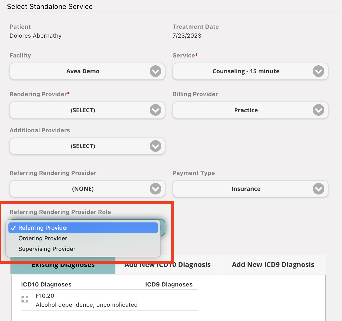 Box 17b - Referring Provider NPI # – RCM