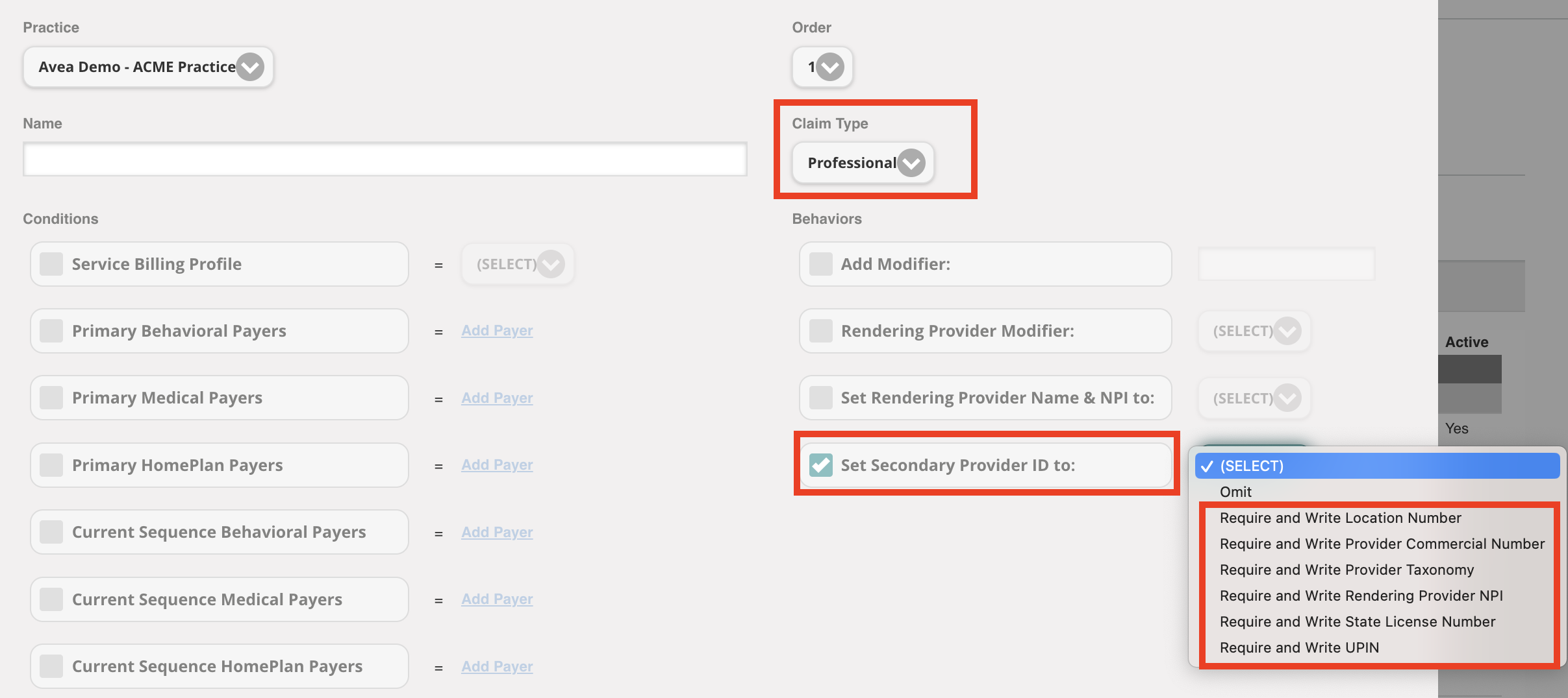 Box 24i - ID Qualifier – RCM