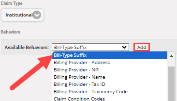 Box 4 - Type of Bill – RCM