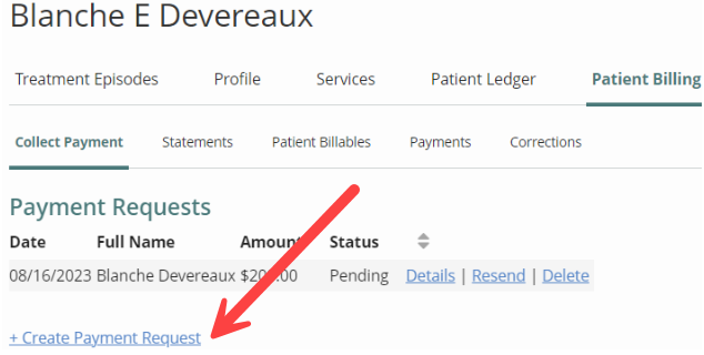 Payment Requests – RCM
