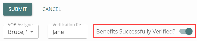 Verification of Benefits (VOB) – RCM