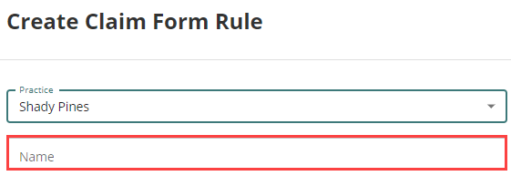 Add Claim Form Procedure Description – RCM