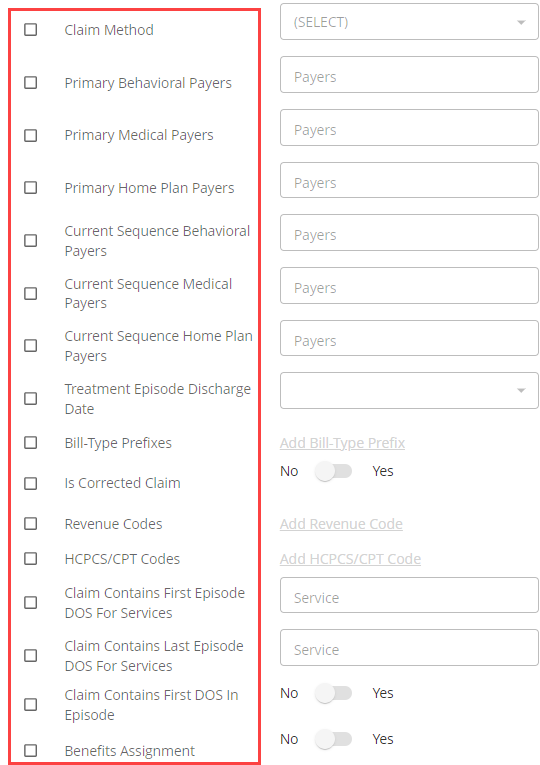 Add PCS Codes – RCM