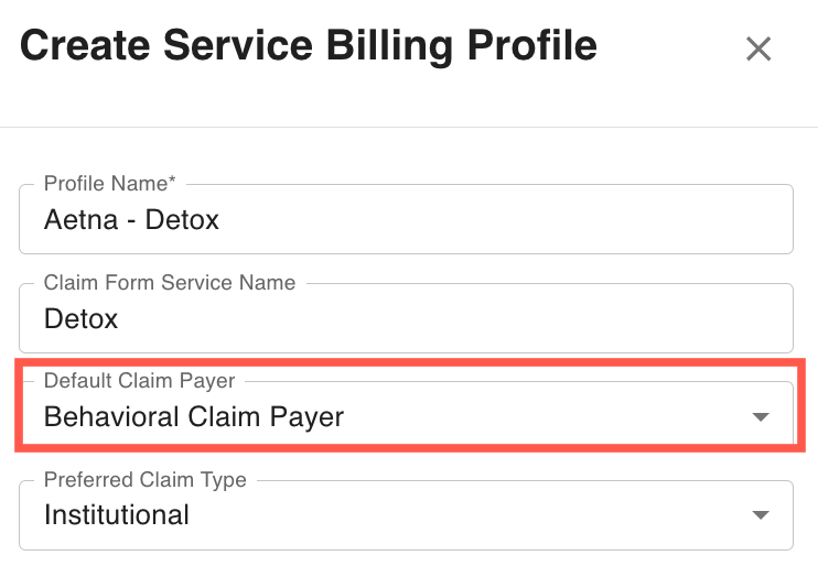 Create and Manage Service Billing Profiles – RCM