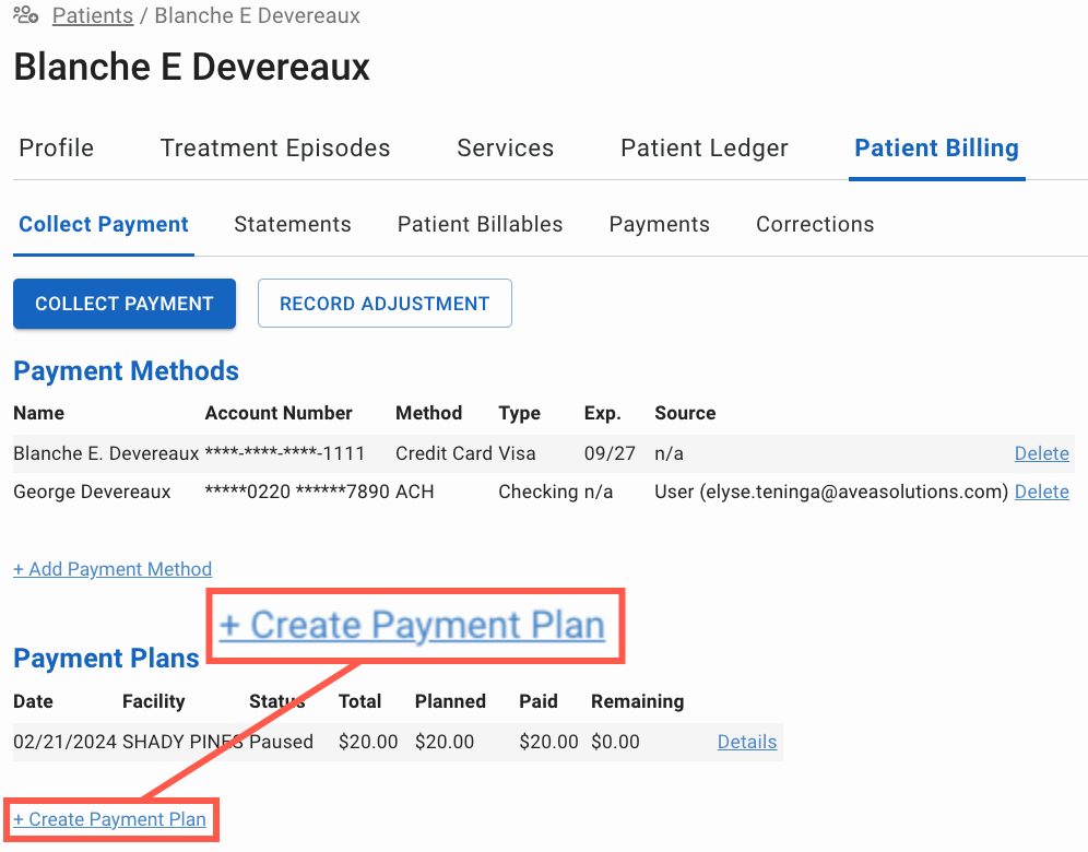 Payment Plans – RCM