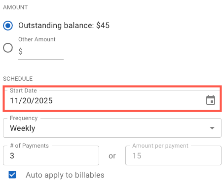 Payment Plans – RCM