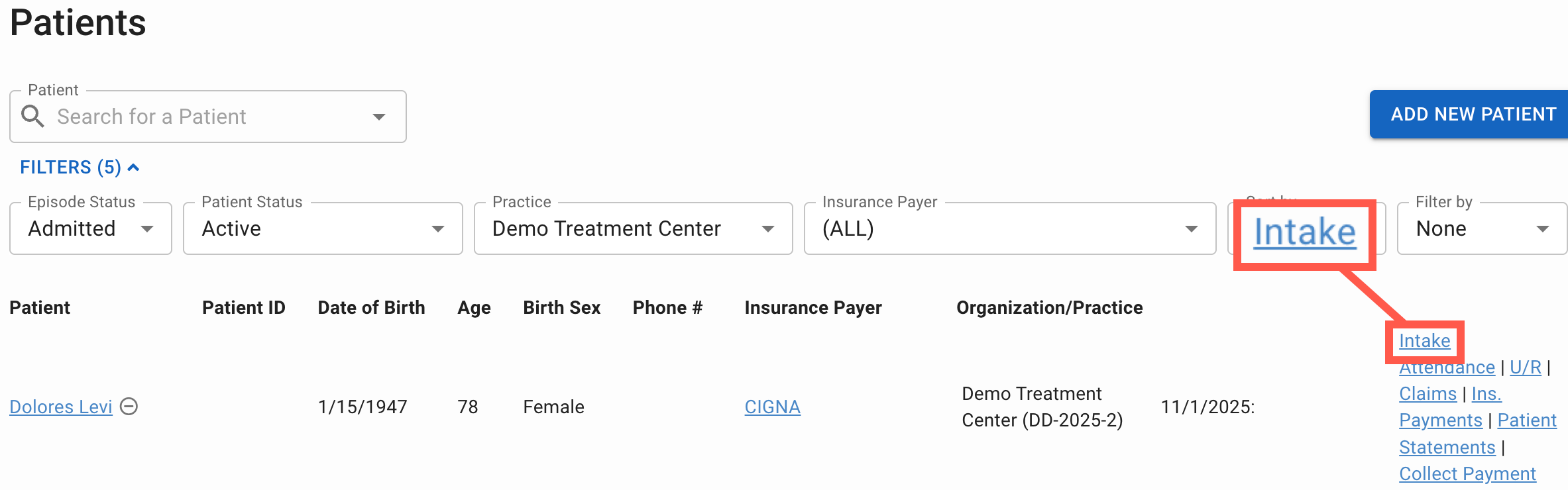 Add and Manage Insurance Information – RCM